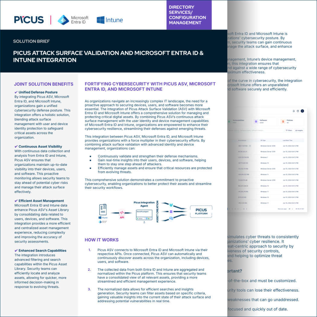 Microsoft Integration | Picus